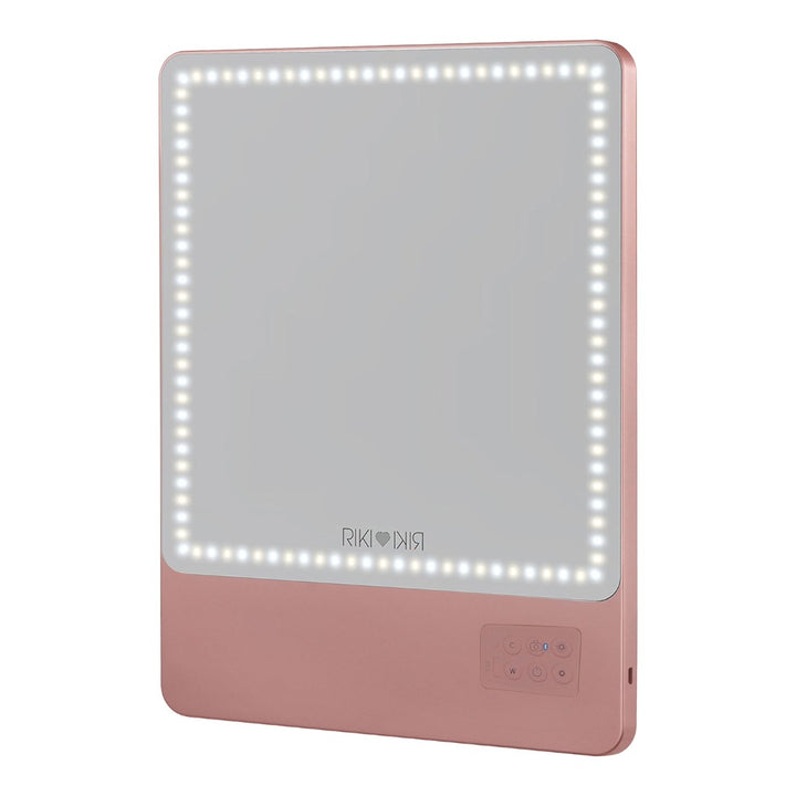 RIKI SKINNY DUO The Ultimate Warm & Cool Lighting LED Makeup Mirror ...