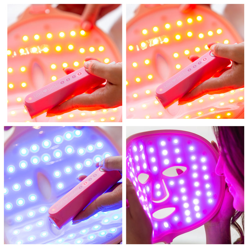 RIKI Baby Face | LED Therapy Skincare Wearable Facial Mask