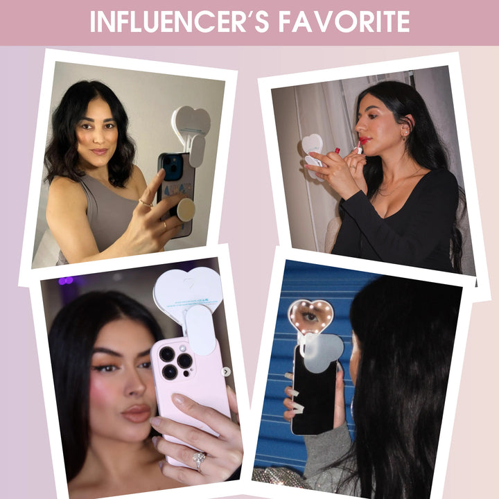 RIKI Sweetheart Makeup Mirror - Selfie Light | Riki Loves Riki – RIKI ...