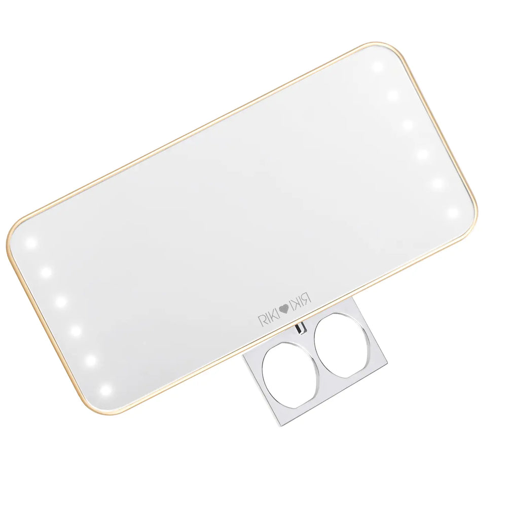 RIKI CUTIE: Your Ultimate Portable Lighted Travel Makeup Mirror | RIKI ...