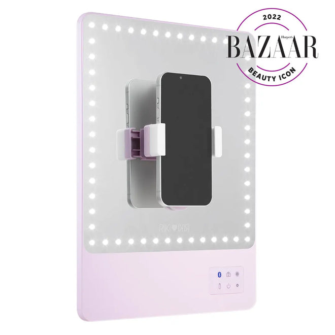 RIKI SKINNY | Lighted Makeup Mirror & Live Stream Device | RIKI LOVES RIKI