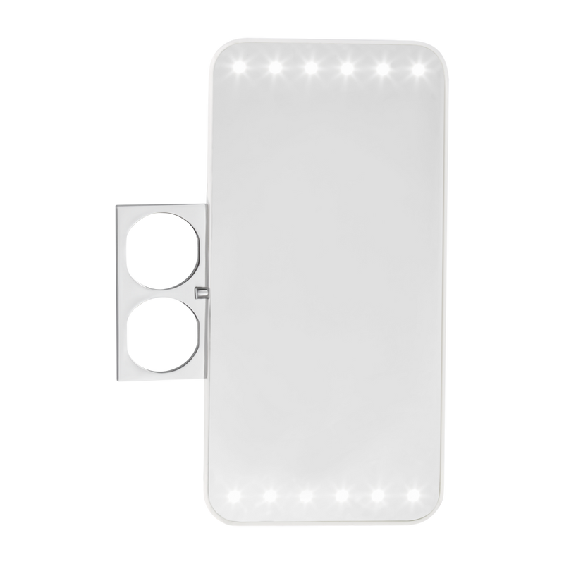 Portable Touch-up Travel Mirror with Pro-Grade LED | RIKI LOVES RIKI