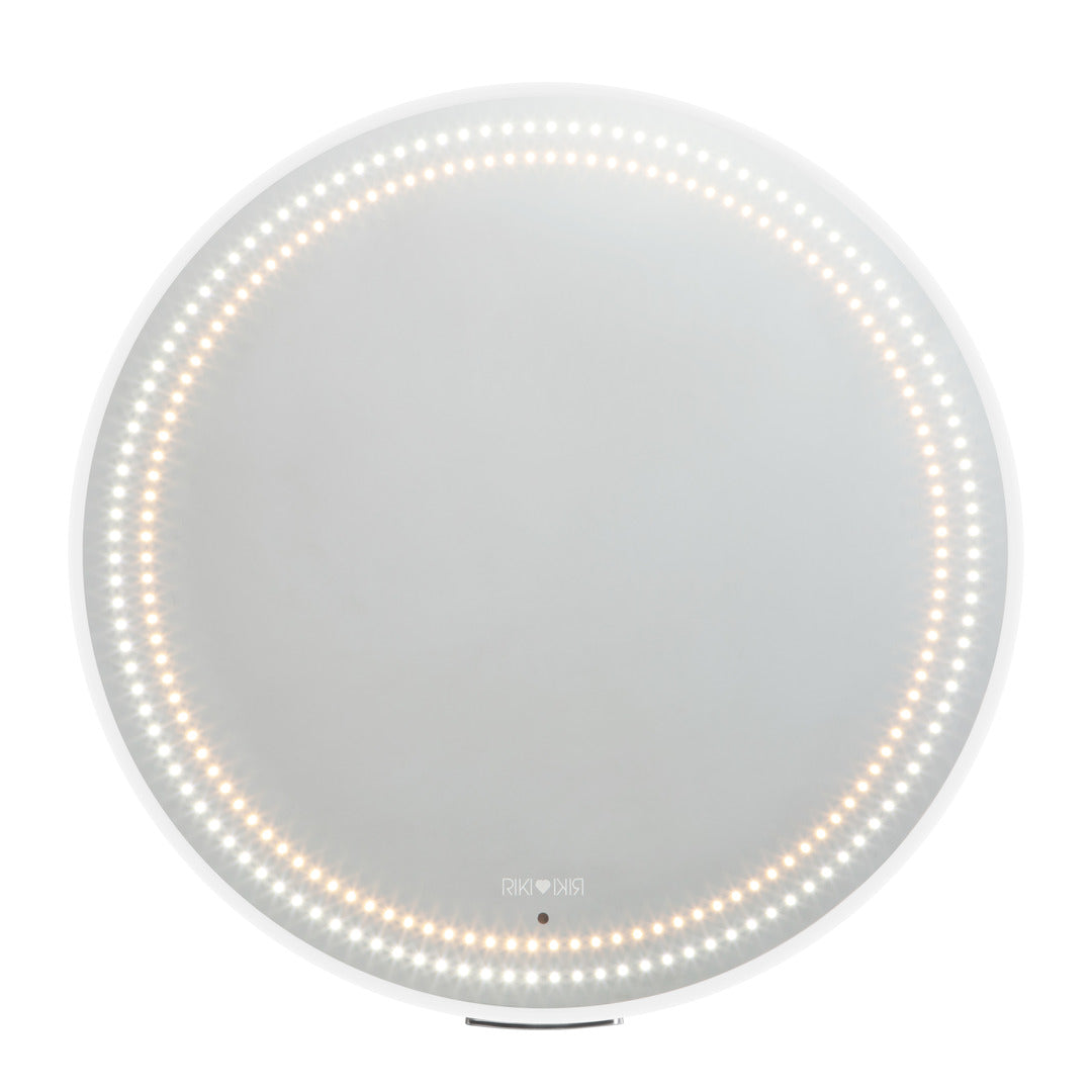 RIKI Classy | wall mount vanity mirror brightness and LED color ...